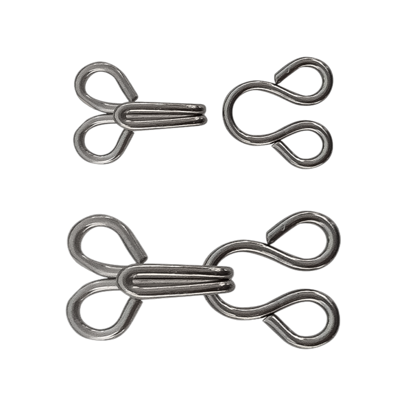 Colchete de Gancho 1.4MM Nº 02 Com 24 Unidades Kas - Oeste Aviamentos