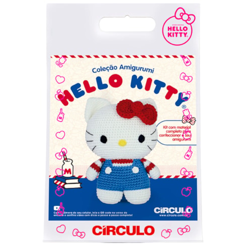 Kit Amigurumi Coleção Hello Kitty Círculo