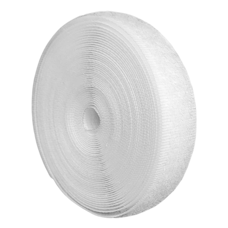 Velcro Fêmea Importado Branco 16mm Com 5 Metros BZ - Oeste Aviamentos